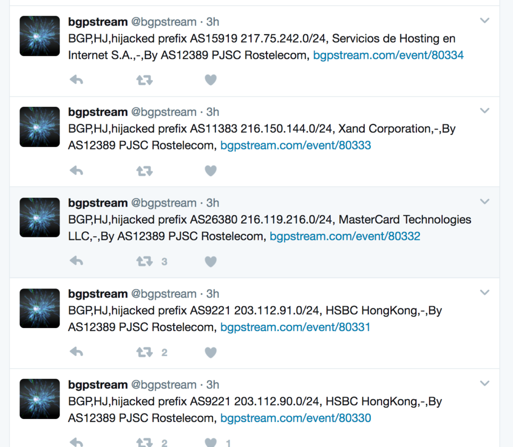 BGPstream and The Curious Case of AS12389 | BGPmon